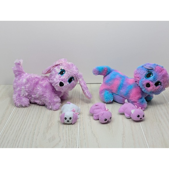Just Play | Toys | Petite Pet Surprise Plush Lot 5pc Small Purple Pink ...